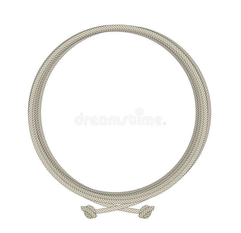 Western Rope Frame Illustration Stock Illustrations – 406 Western Rope ...