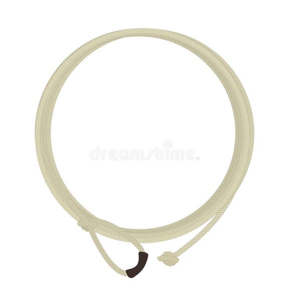 Round rope node frame stock vector. Illustration of rope - 61665358