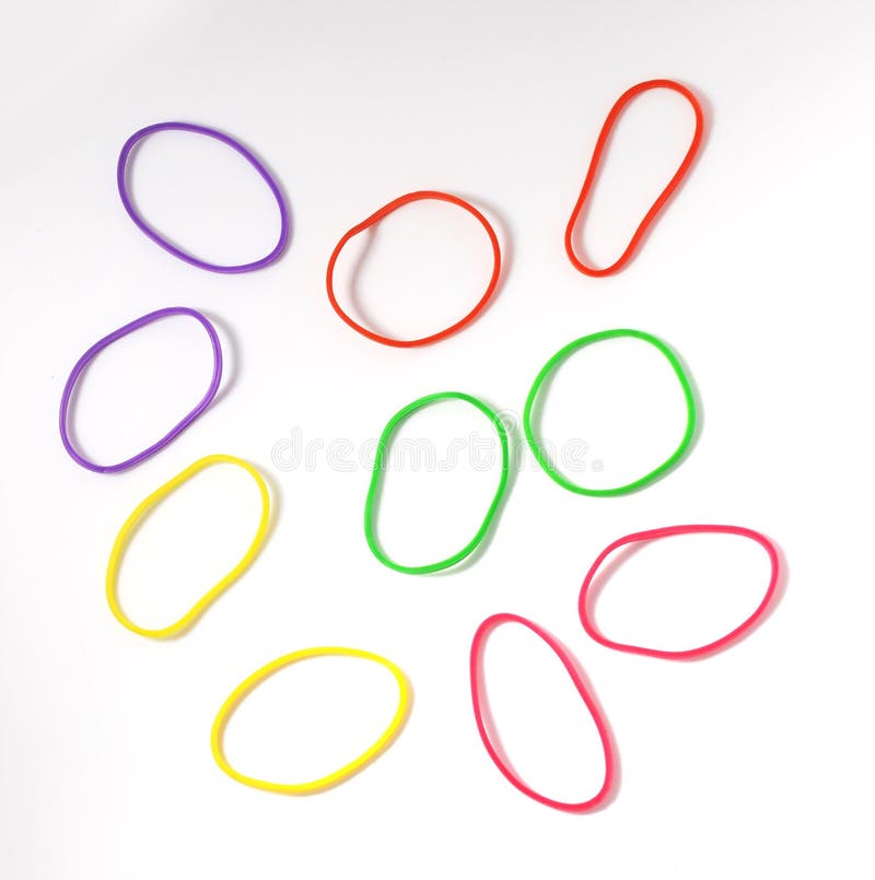 Round rubber band stock image. Image of arrest, closeup - 229003427