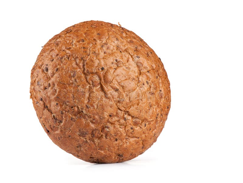 Round rye bread stock image. Image of cereal, healthy - 27550889