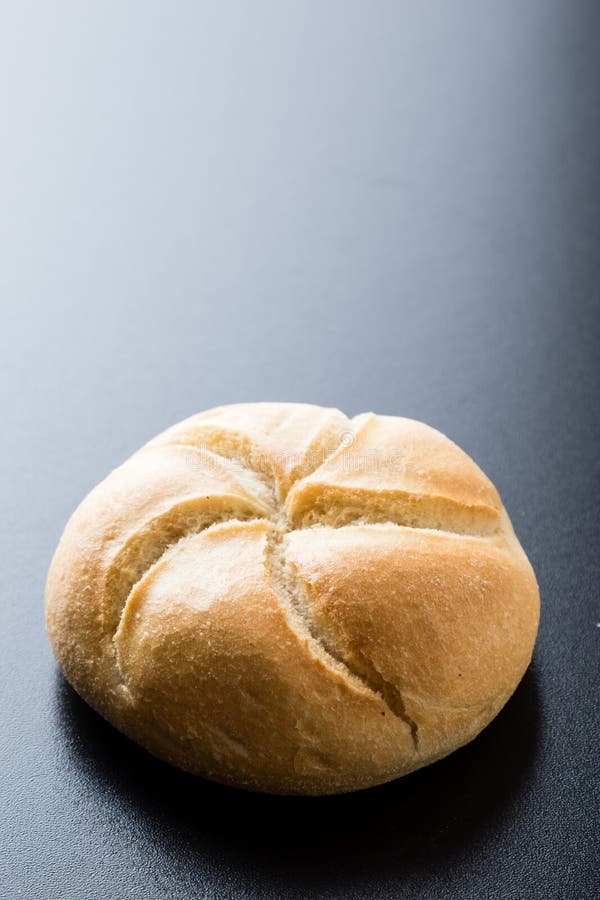 Round sandwich bun stock image. Image of french, crusty - 60682757
