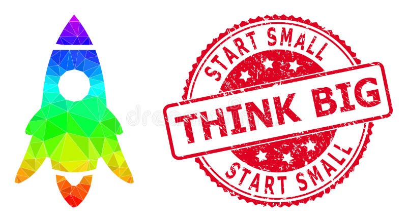 Think Big Start Small Stock Illustrations – 99 Think Big Start Small ...