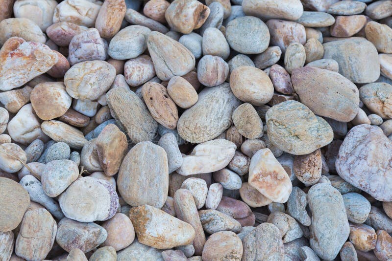 Round Sea Rock on the Beach Stock Image - Image of heavy, outdoors ...