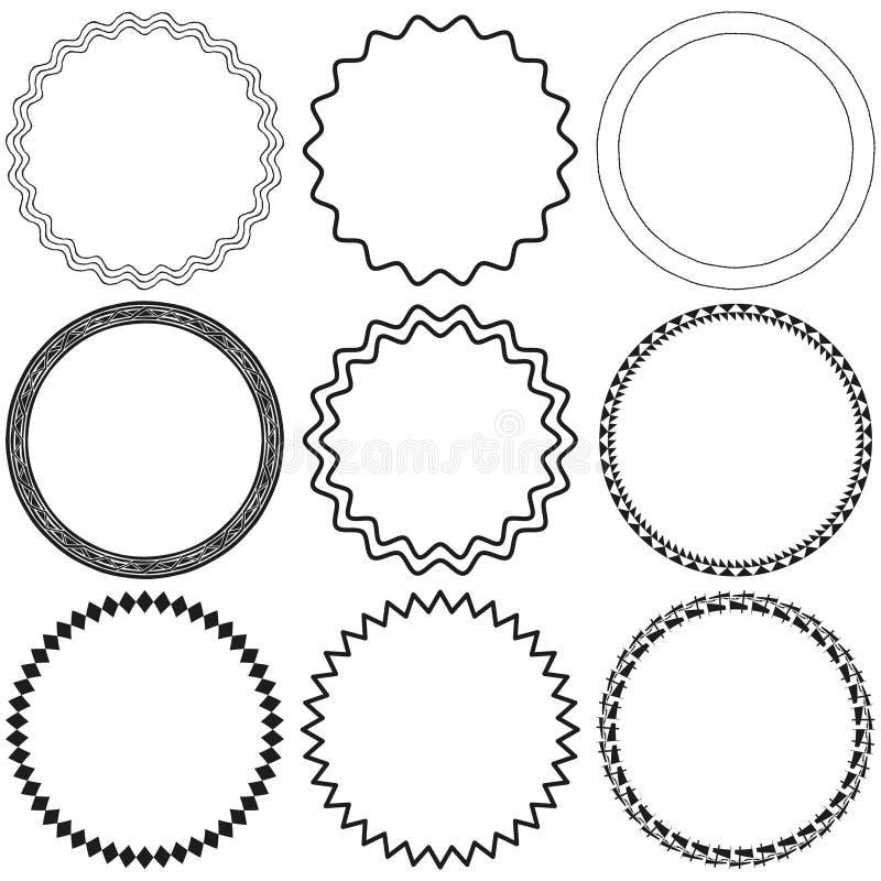 Circle Stamp Background Stock Illustrations – 382,595 Circle Stamp ...
