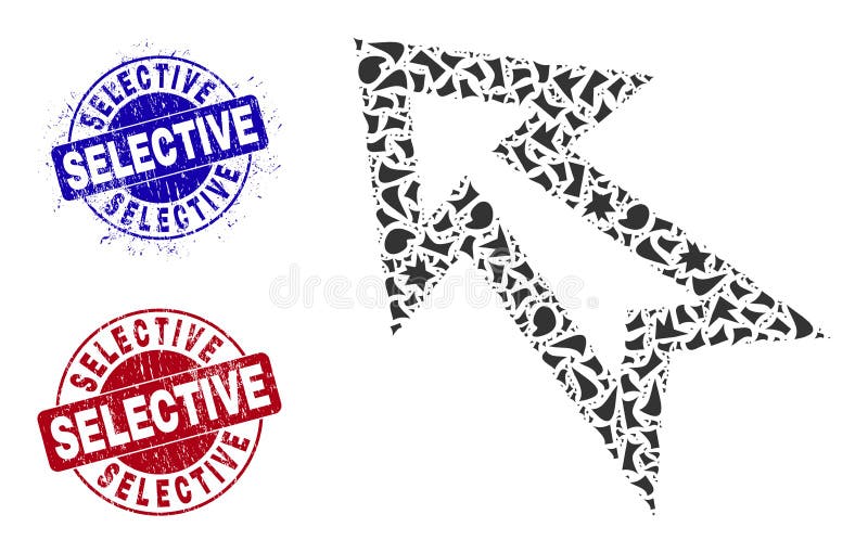 Random Selection Arrow Stock Illustrations – 60 Random Selection Arrow ...