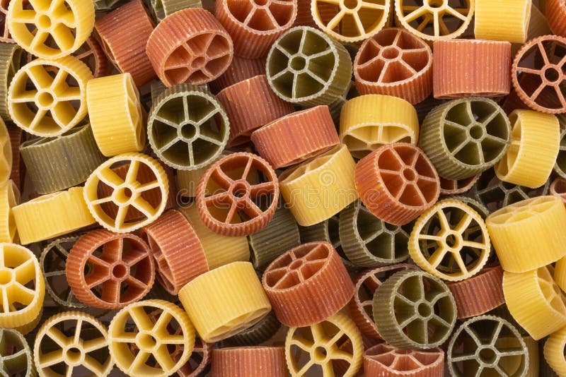 Round shape pasta stock photo. Image of diet, eatable - 40398614