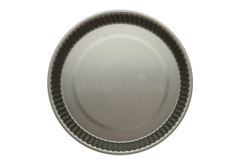 The Round Shape of the Utensils for Baking. Baking Dish on Isolated ...
