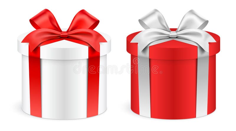 Cylindrical Giftbox Stock Illustrations – 25 Cylindrical Giftbox Stock ...