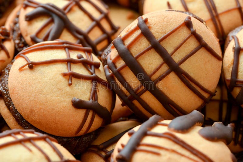 Round Shaped Chocolate Cake Stock Image - Image of round, isolated ...