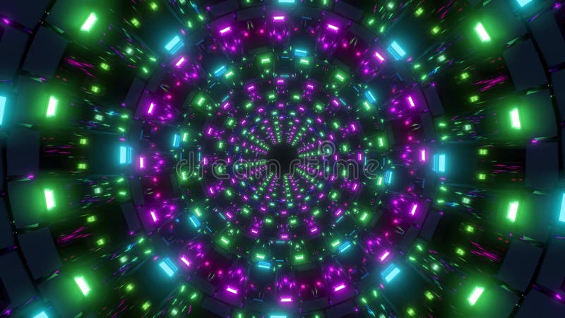 Round Shaped Lights with Nice Glow Design Work Background 3d ...