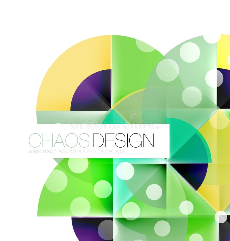 Round Shapes, Circle Banner with Sample Text Stock Vector ...