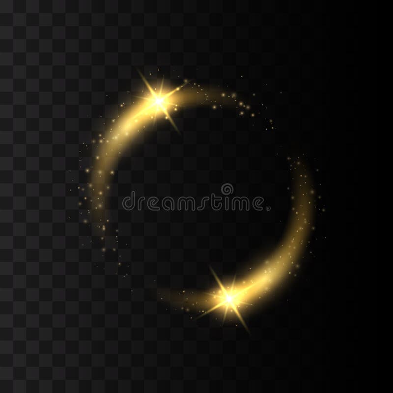 Round Shiny Frame Background with Light Bursts. Technology . Vector ...
