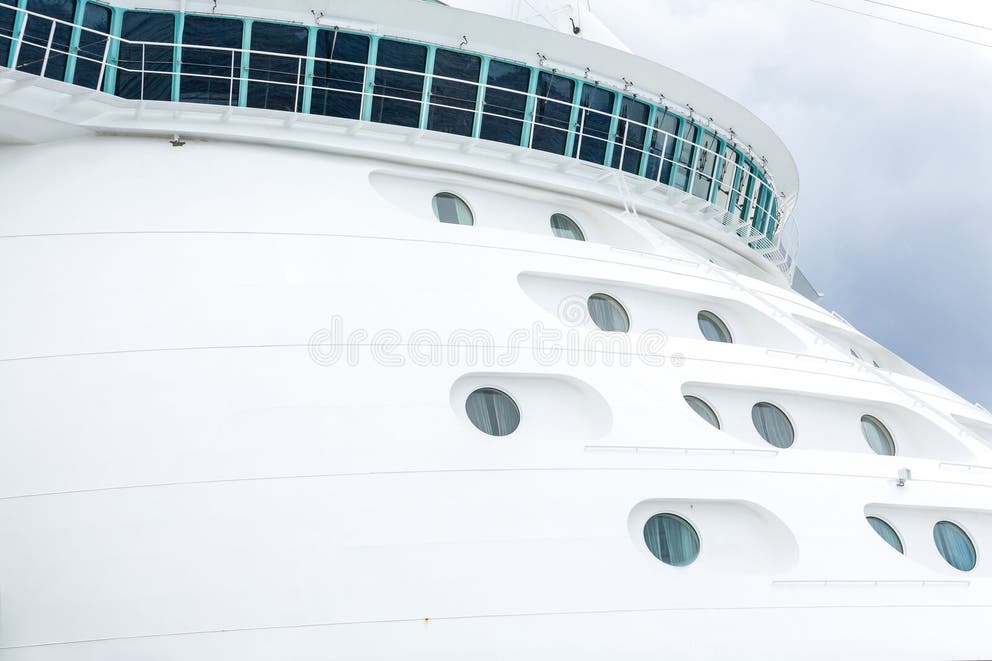 Round Ship Bridge Over Portholes Stock Photo - Image of tropic, travel ...