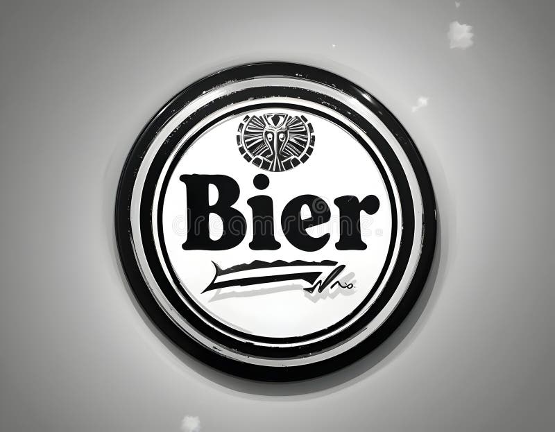 Circular Sign with Inscription on Light Gray Background Stock ...