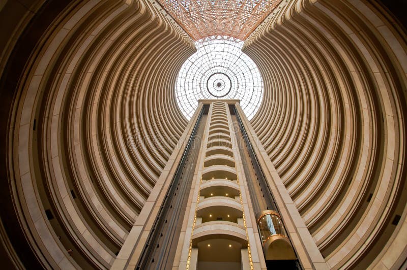 Circular Architectural Design Stock Photo - Image of path, stairs: 10328226