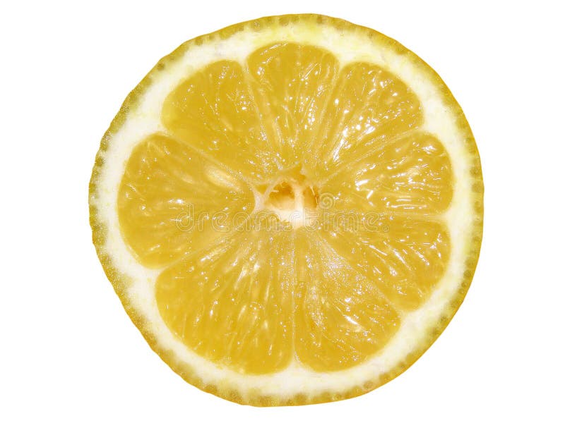Slice of lemon stock image. Image of juicy, fresh, antioxidant - 128640375