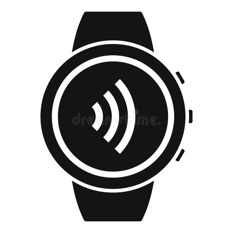 Smartwatch Icon Vector Sign and Symbol Isolated on White Background ...