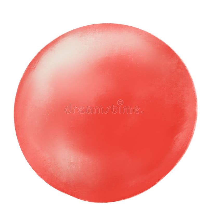 Round Sphere Circle Circlular Bubble Shape Hand Painting Texture ...