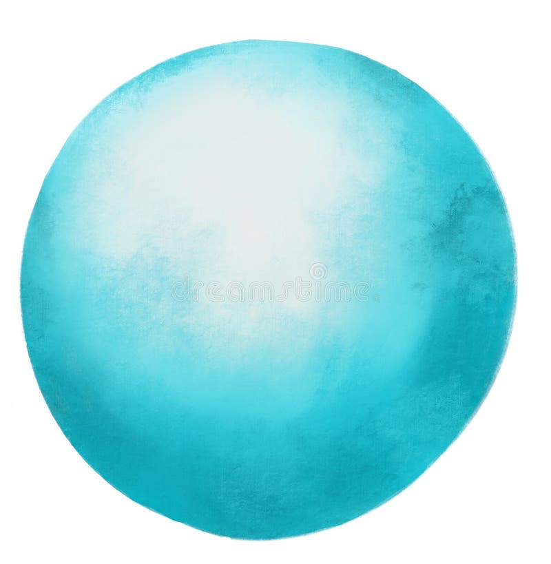 Round Sphere Circle Circlular Bubble Shape Hand Painting Texture ...