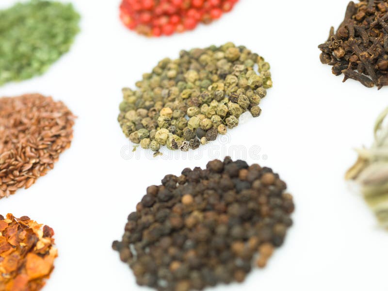 Round spices stock photo. Image of medicine, closeup - 28006082
