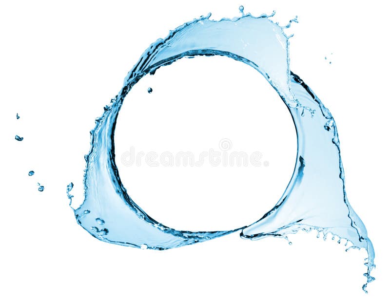 Round splash stock image. Image of ripple, blue, outdoors - 18488203