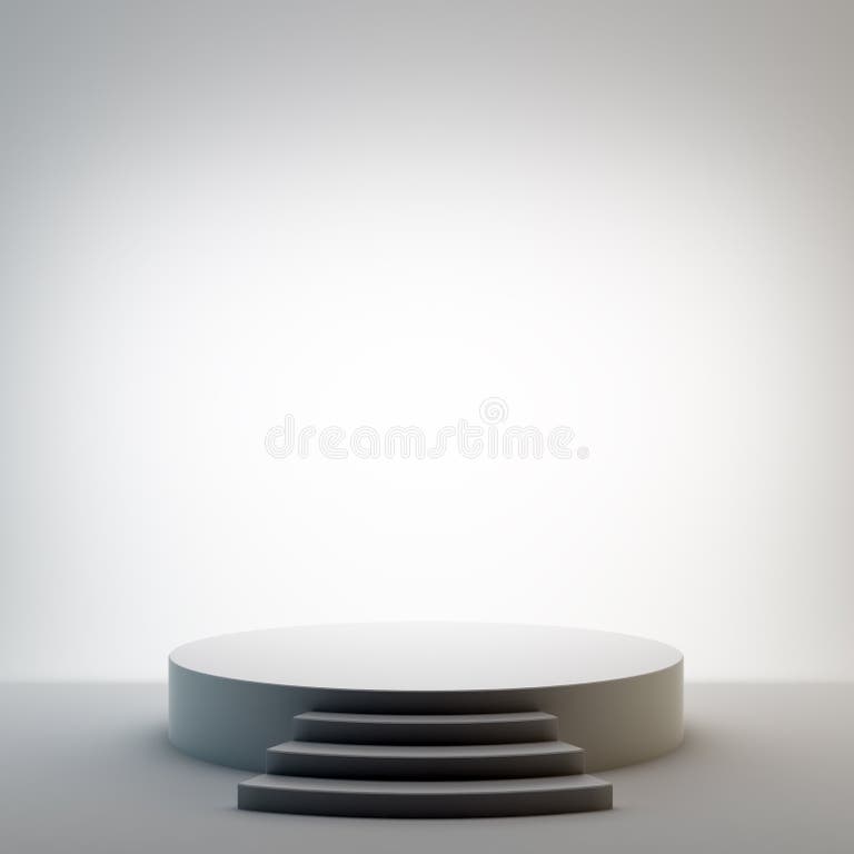 Round stage set stock illustration. Illustration of exposition - 24942859