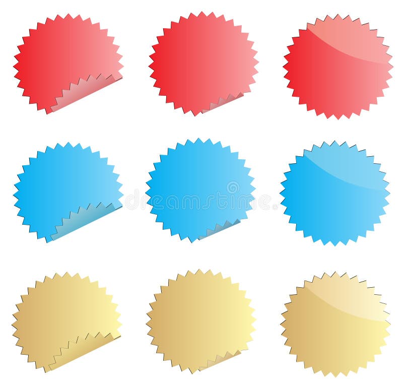 Promotion Special Sale Offer Star Price Sticker Paper Label Stars ...