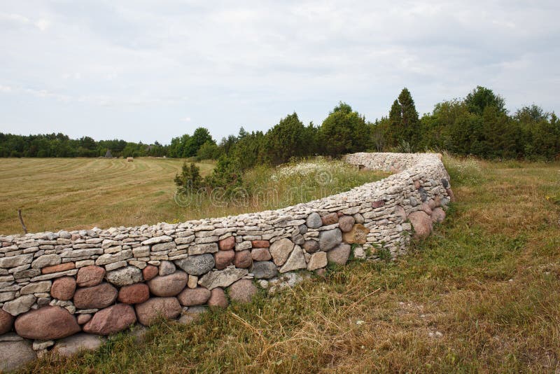 Round Stone Monument in the Birmingham Park. Stock Image - Image of ...
