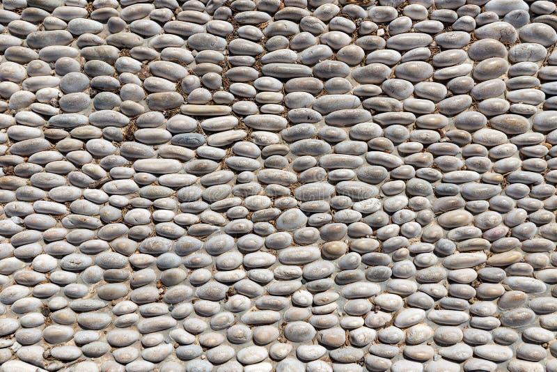 Round Stone Floor Background Stock Image - Image of paving ...