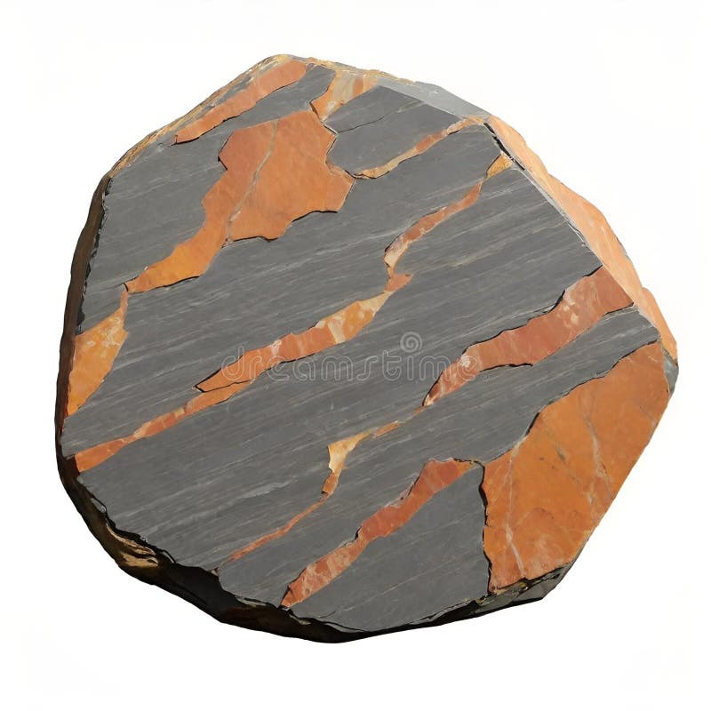 Round Stone with a Large Stone Texture on the Background Stock ...