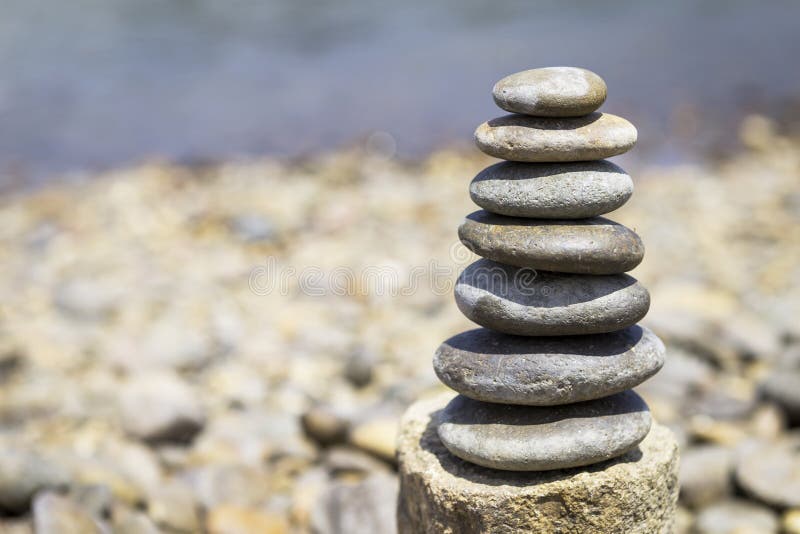 Round stone pile stock photo. Image of balance, peace - 95026600