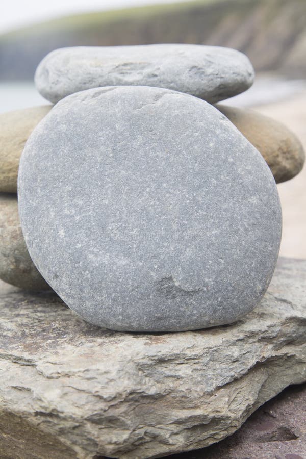 Round Stones on Beach stock photo. Image of texture, stone - 83437488
