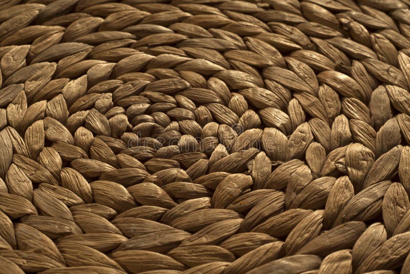 Round straw mat texture. stock photo. Image of asian - 107909218