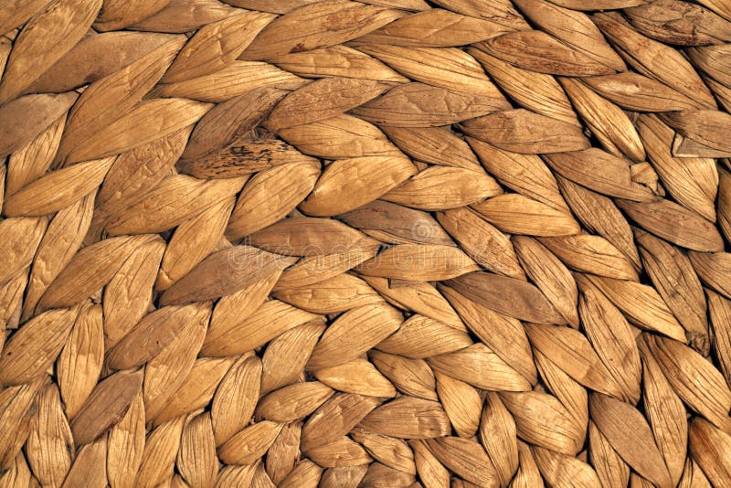 Round straw mat texture. stock image. Image of decoration - 112652781