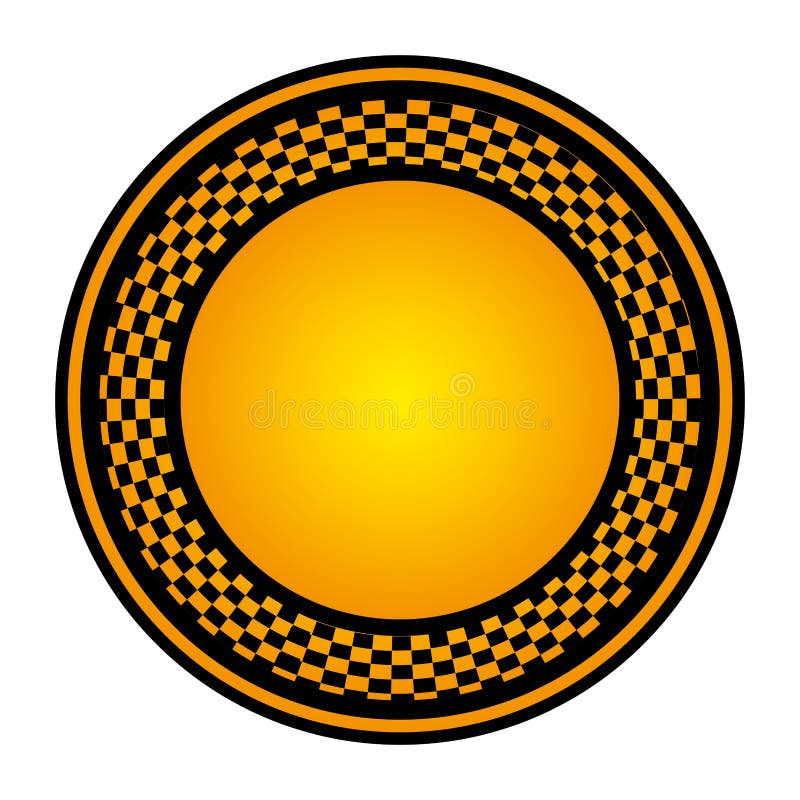 Round symbol emblem icon stock illustration. Illustration of label ...