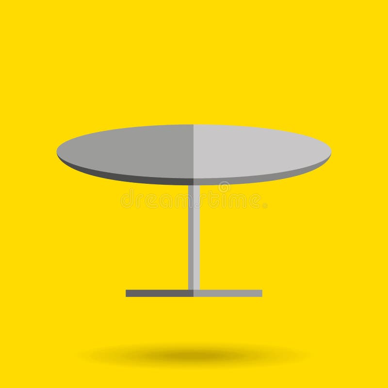 Round table design stock illustration. Illustration of wooden - 68694549