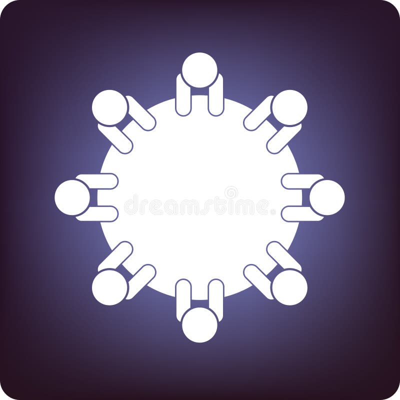 Round Table Discussion Icon
