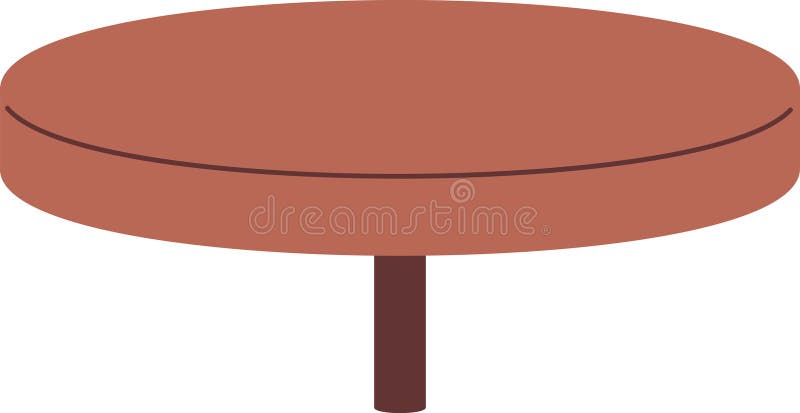 Round Table Icon stock vector. Illustration of corporate - 330637135