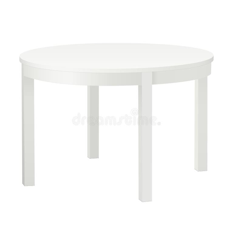 Round table mockup stock vector. Illustration of stage - 109885587