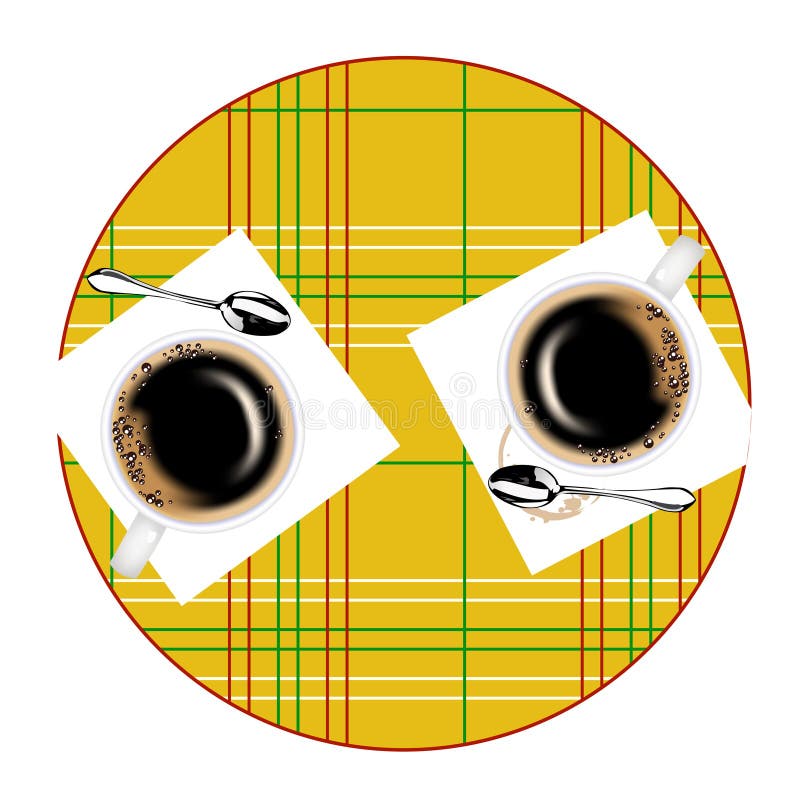 Round Coffee Table Symbol Stock Illustrations – 611 Round Coffee Table ...