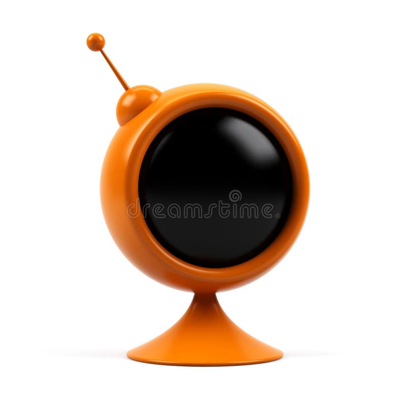 Retro tv stock illustration. Illustration of antenna, circuits - 977146