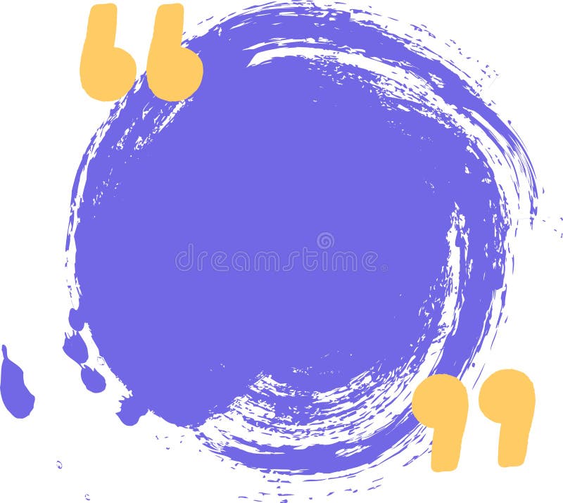 Round Text Box Grunge Brush Stock Vector - Illustration of paint, dirty ...