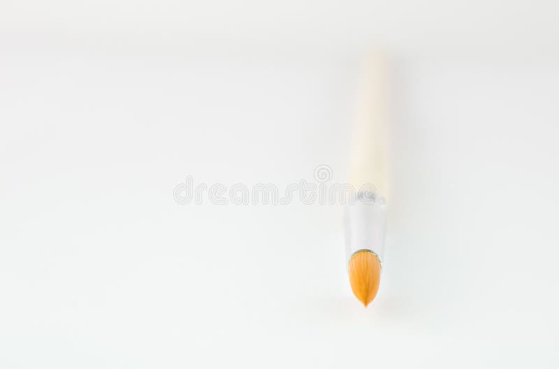 Round Tip Watercolor Brush IV Stock Image - Image of round, pointed ...