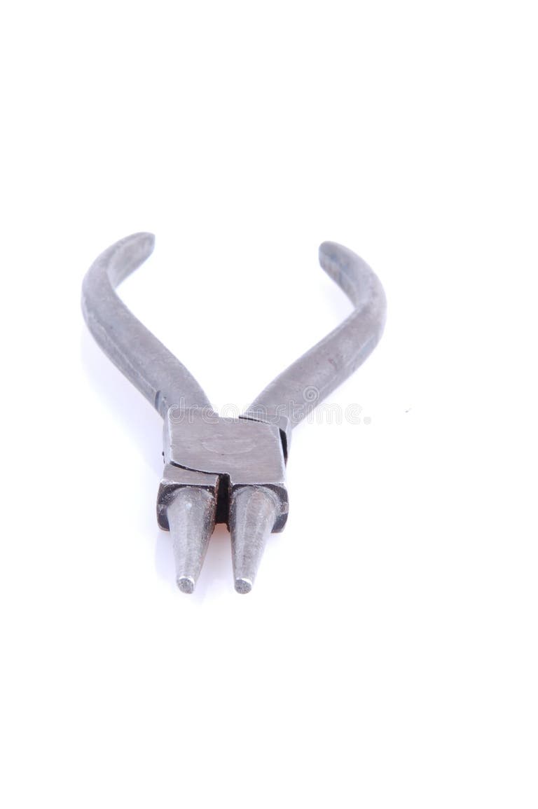 Round tongs stock image. Image of instrument, jaws, closeup - 13149511