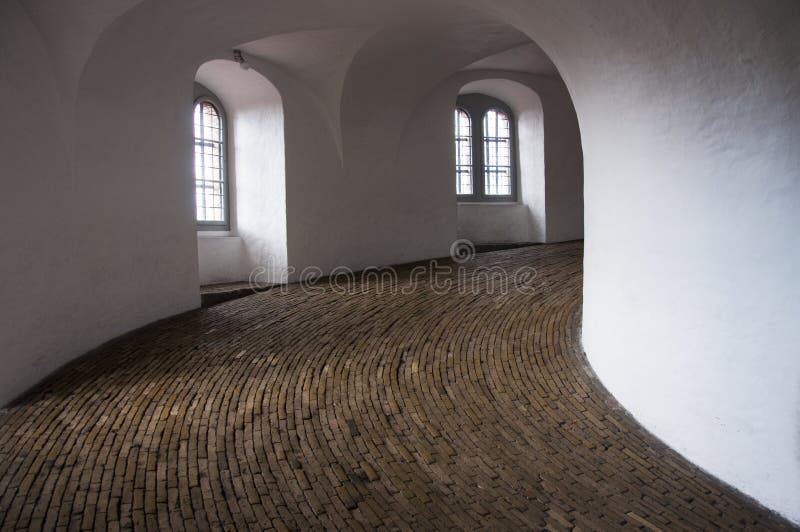 Round tower stock photo. Image of shadow, floor, slope - 21026344