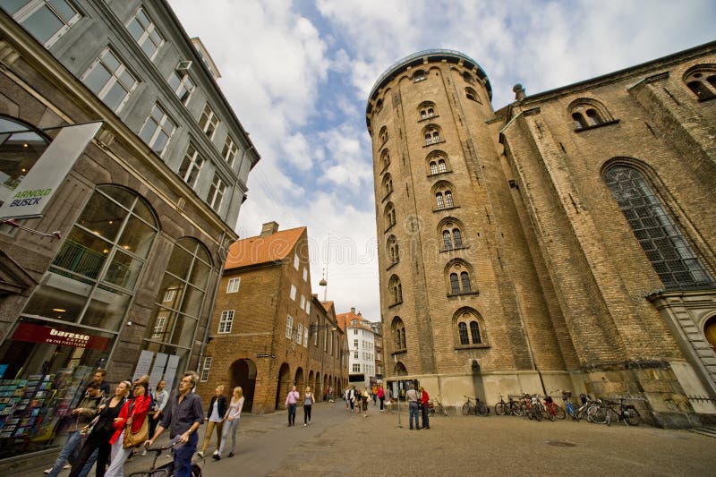 Round tower editorial photo. Image of tower, building - 26812451