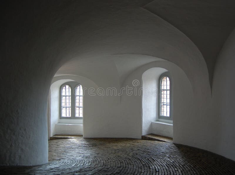 Round tower interior stock photo. Image of light, driveway - 26086422