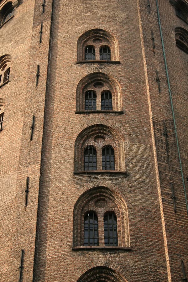 Round Tower (Rundetarn) in Copenhagen Denmark Stock Image - Image of ...