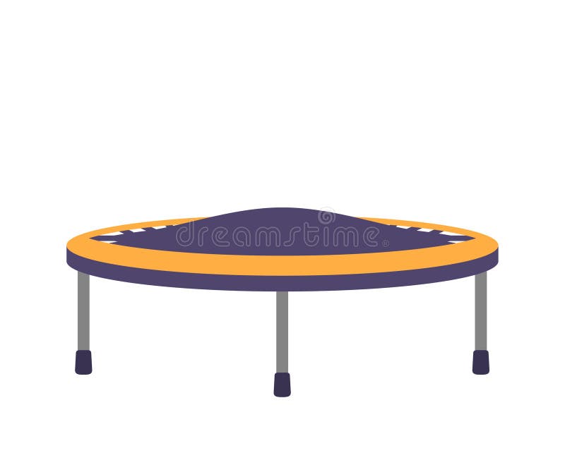 Round Trampoline, Device that Uses for Exercise, Acrobatics, and Fun ...