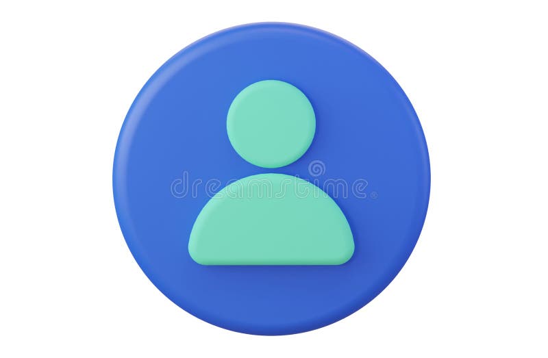 Round User Avatars. Isolated Collection of Profile Icons in Circle ...